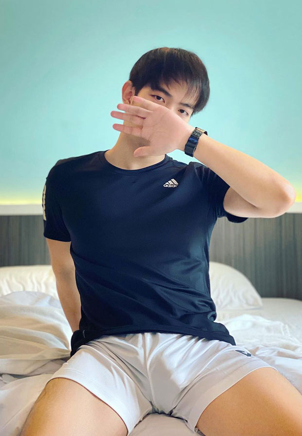 เปิดวาร์ป Thitinan Hirankased หนุ่มหล่อแซ่บ เป้าแน่น ตุงทะลุกางเกง