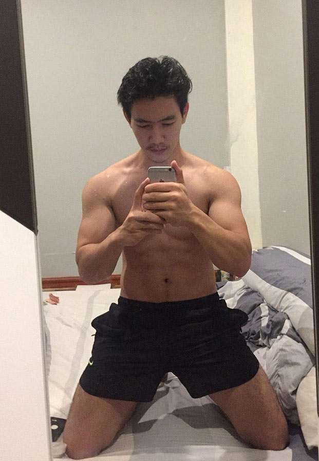 Sky Phanuwat หนุ่มหล่อเข้ม ดีกรีนายแบบหุ่นสวยเซ็กซี่มาก